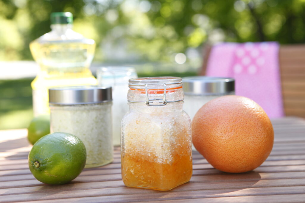 Body Salt Scrub - Hello Canola